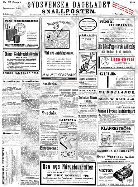 19301101 - Bilder i syd