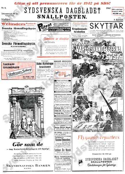 19420104 - Bilder i syd