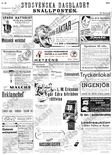 19420221 - Bilder i syd