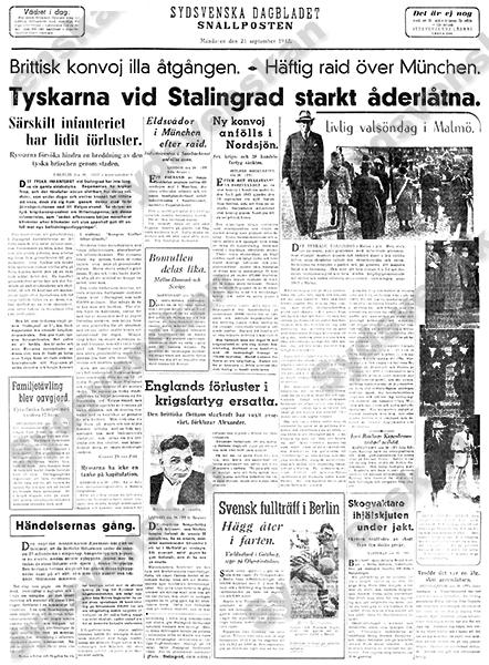 19420921 - Bilder i syd