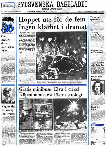 19811130 - Bilder i syd